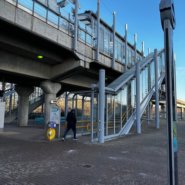 Royal Albert DLR Station - Custom House - Royal Albert Way