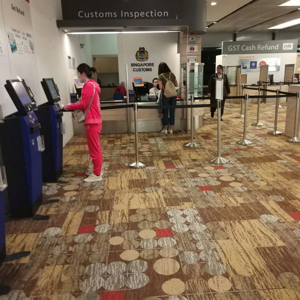GST Refund Terminal 1 - Government Building in Singapore