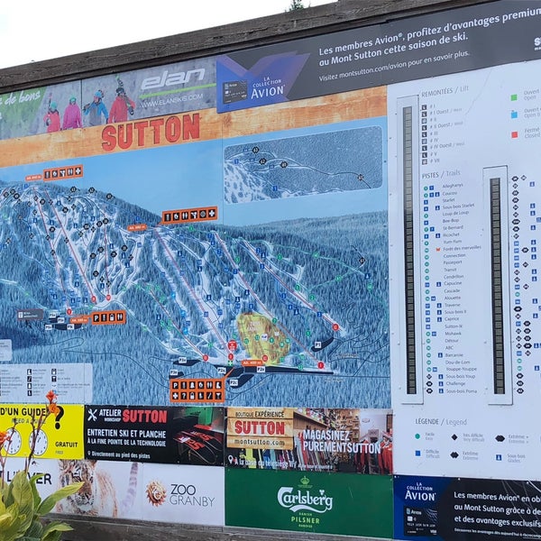 Mont Sutton - Ski Resort and Area