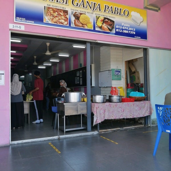 Nasi Ganja Pablo - Halal Restaurant in Shah Alam
