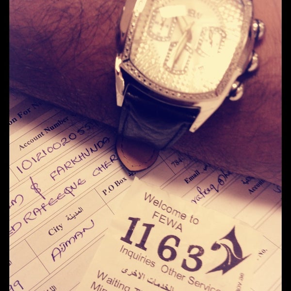 FEWA Ajman branch - 2 tips