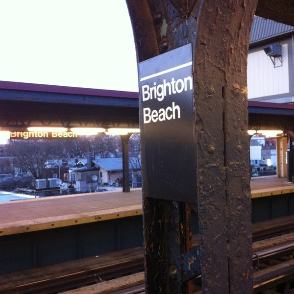 MTA Subway - Brighton Beach (B/Q) - Brighton Beach - Brighton Beach Ave