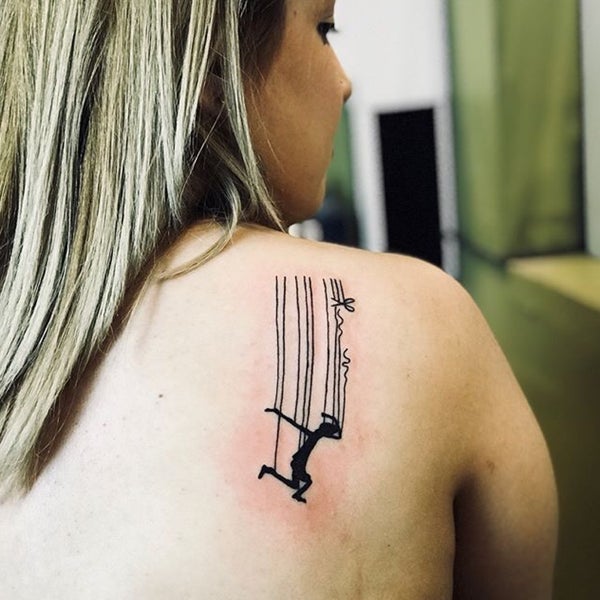 Puppet Strings Cut Tattoo