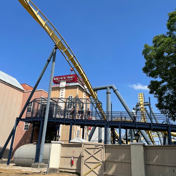 Batman Roller Coaster Entrance