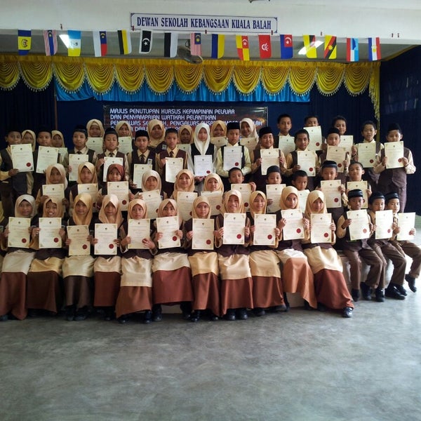 SK Kuala Balah - Education