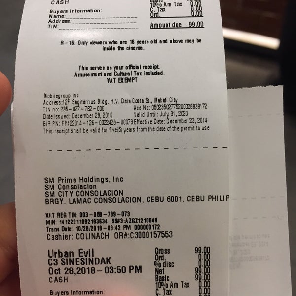 SM City Consolacion Cinemas - 15 tips