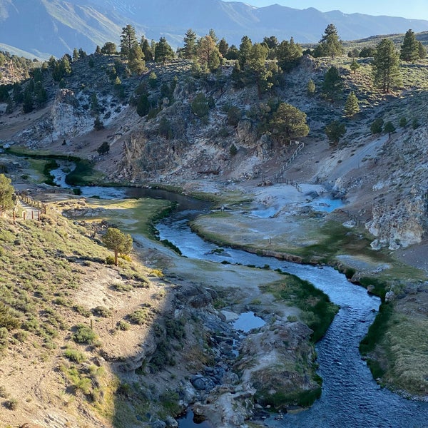 Hot Creek Geological Site - Hot Spring