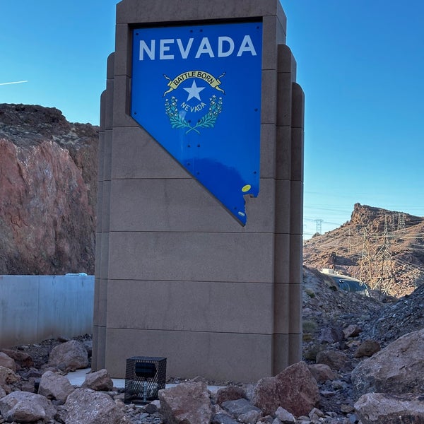 Welcome To Nevada Sign - Monument in Boulder City
