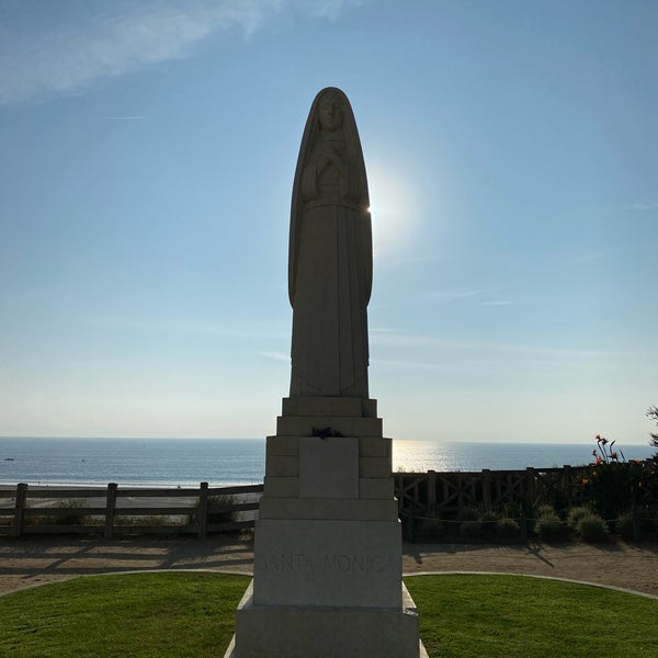 Saint Monicas Statue - Historic Sites in Downtown Santa Monica