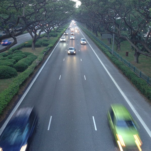 Overhead Bridge: East Coast Park - Marine Terrace - Bridge in Singapore