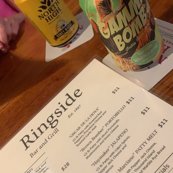 Ringside Cafe - 29 tips