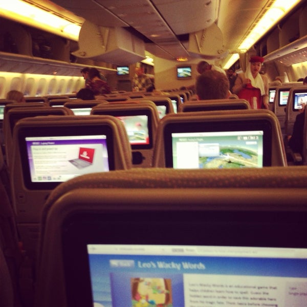 Photos at Emirates Flight EK12 to Dubai - Gatwick Airport