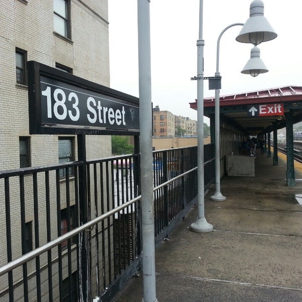 MTA Subway - 183rd St (4) - University Heights - 375 visitors