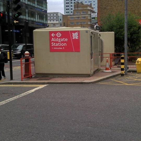 Aldgate Bus Station - Tower - The Minories