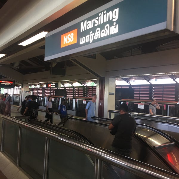 Photos at Marsiling MRT Station (NS8) - Woodlands - 71 Woodlands Ave. 3