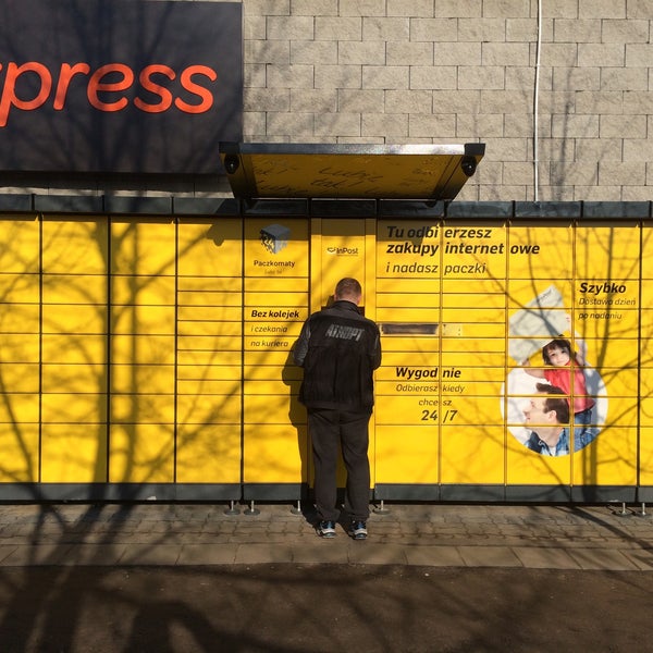 Paczkomaty InPost - Warszawa