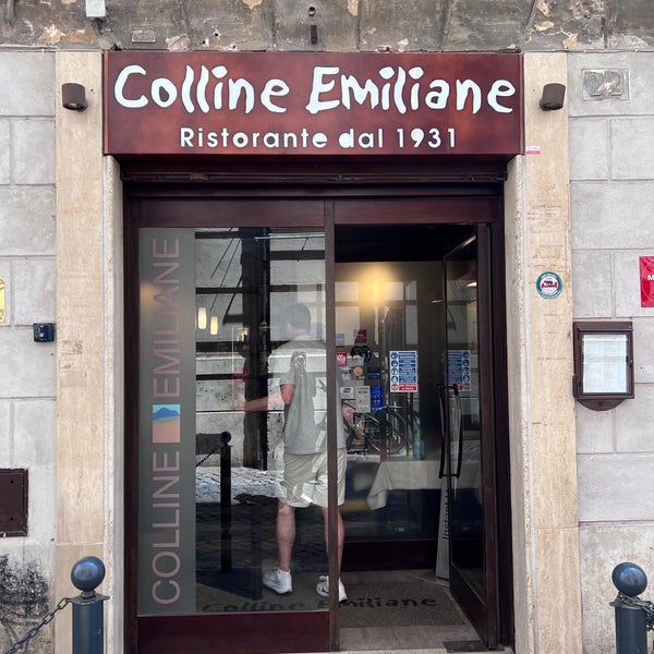 Colline Emiliane - Italian Restaurant in Rome