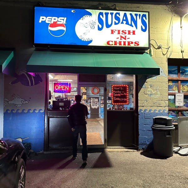 Susan's Fish And Chips - North Deering - Portland, ME