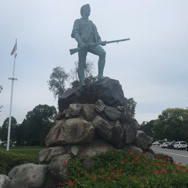 Minuteman Monument - Lexington Town Center - Lexington, MA