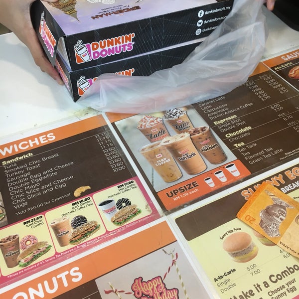 Dunkin' - 19 tips