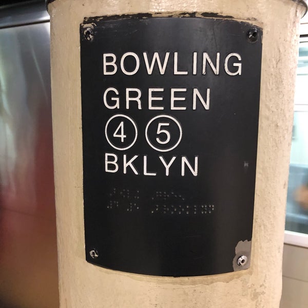 Photos at MTA Subway - Bowling Green (4/5) - Financial District - New ...