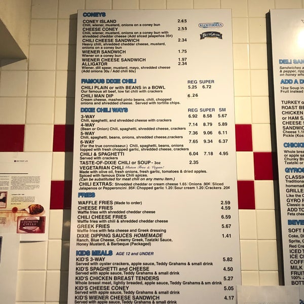 Dixie Chili - 25 tips