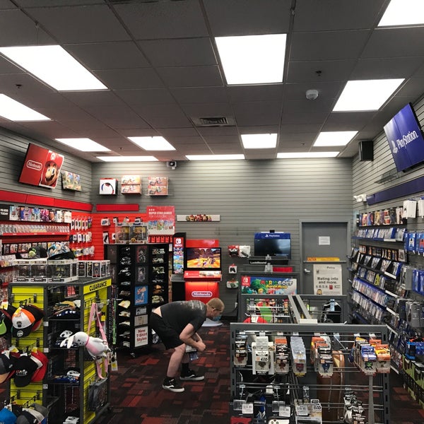 Gamestop Store Interior