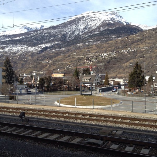 Bahnhof Visp - Train Station in Visp