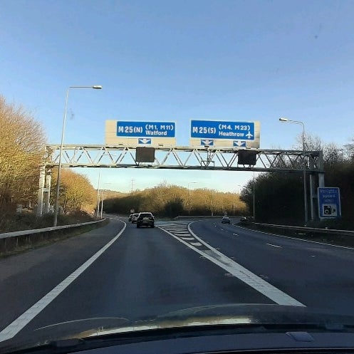 Photos at M25 Junction 16 / M40 Junction 1A - J16 / J1A