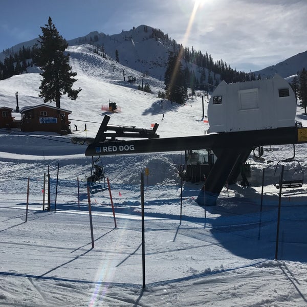 Red Dog Chair - Ski Chairlift