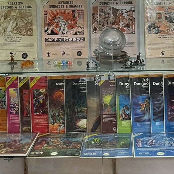 TSR - The Dungeon Hobby Shop - Gaming Cafe