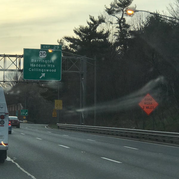 Interstate 295 at Exit 29 - Barrington, NJ