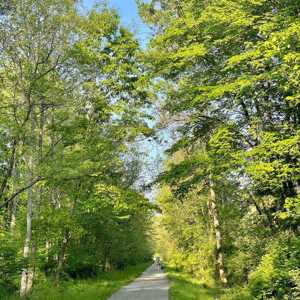Mon Rail Trail at Van Voorhis - Suncrest - Van Voorhis Rd