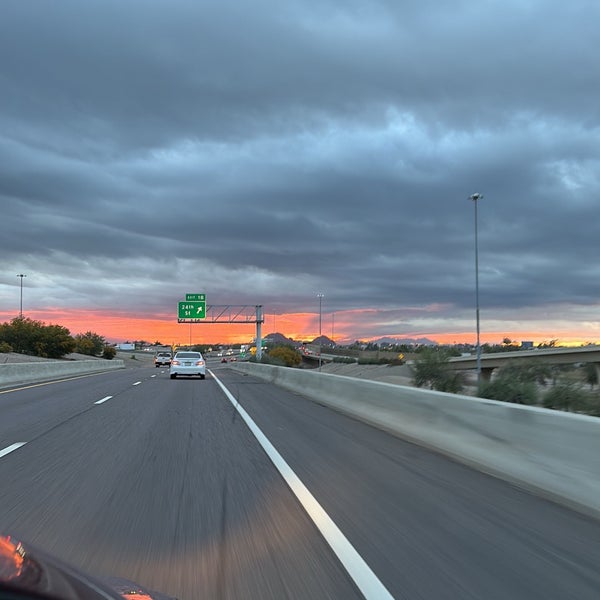 AZ Loop 202 at Priest Drive Overpass - Intersection in Tempe