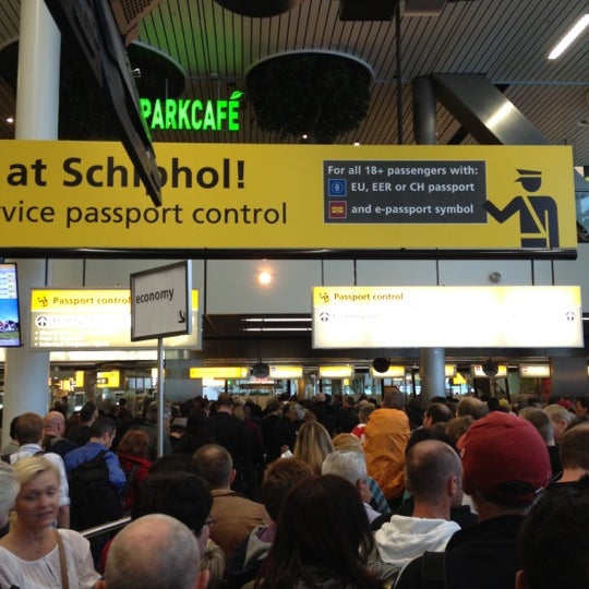 Passport Control - Schiphol, Noord-Holland