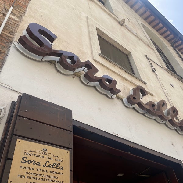 Trattoria Sora Lella - Trattoria in Roma