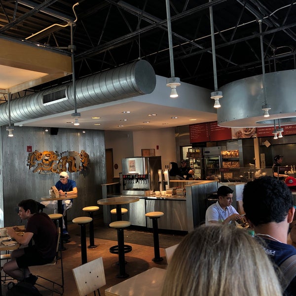 Chipotle Restaurant Inside