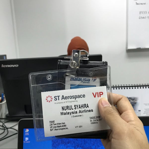 ST Aerospace Services Company SASCO - Office in Singapore