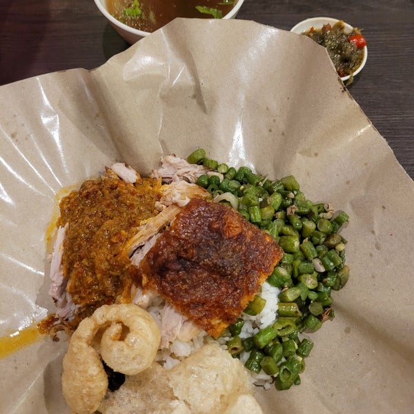 Crispy Pork Noodle soup (Balinese babi guling) - Indonesian Restaurant ...