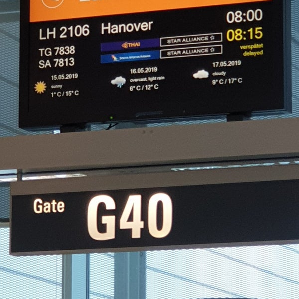 Gate G40 - Terminal 2