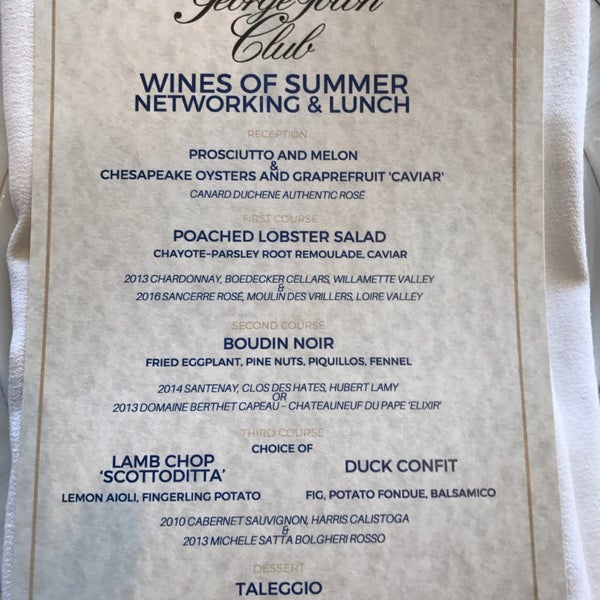 Photos at Georgetown Club - Georgetown - Washington, D.C.