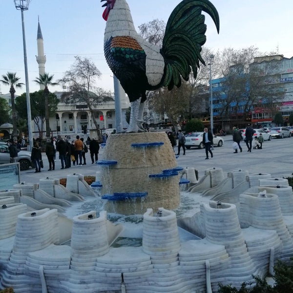 Horoz Heykeli - Denizli'de Dış Mekan Heykeli