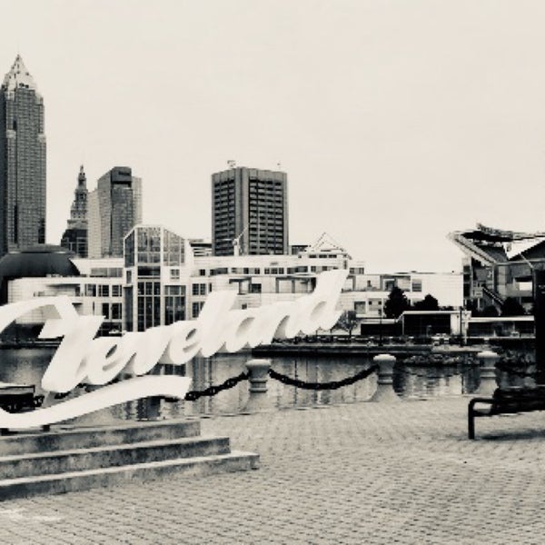 Cleveland Script Sign - Downtown Cleveland - Cleveland, OH