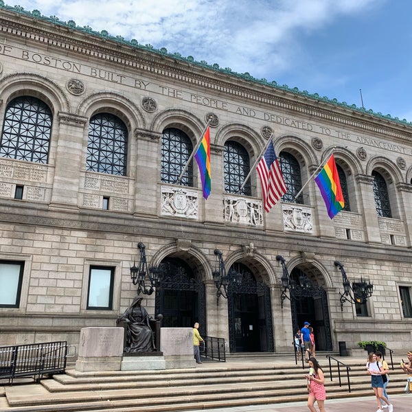 Boston Public Library - Leventhal Map Center - Back Bay East - 10 tips ...