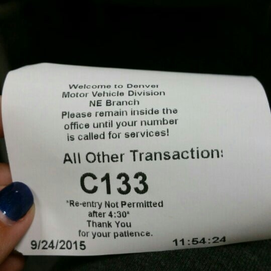 Photos at Denver County Motor Vehicle Division, Northeast Branch ...