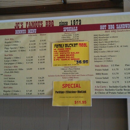 JC's Famous BBQ - BBQ Joint in West Valley