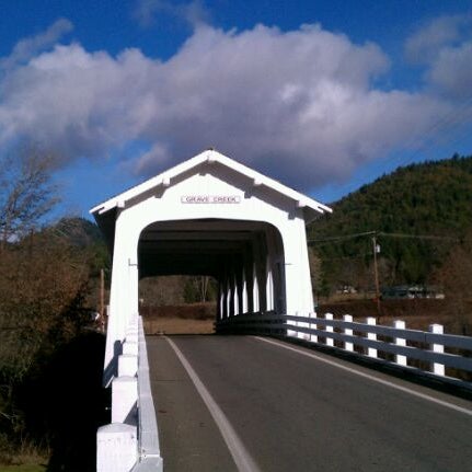 Grave Creek Covered Bridge - Merlin, OR