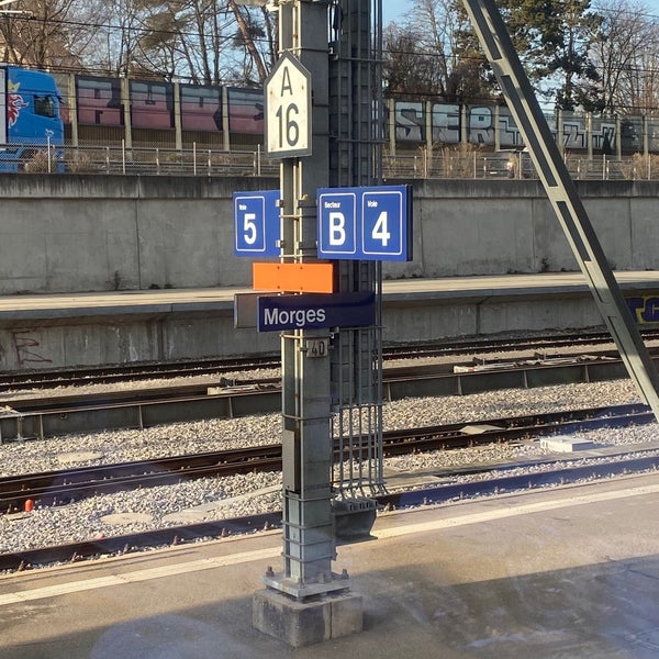 Gare de Morges - Rail Station in Morges