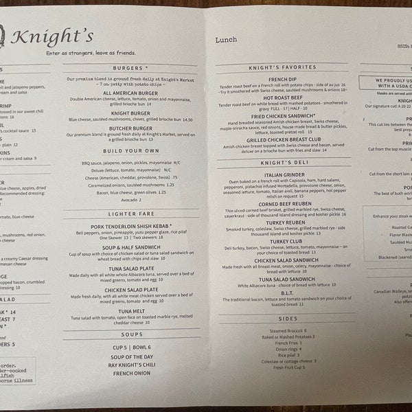 Knight's Steakhouse - Steakhouse in West Ann Arbor