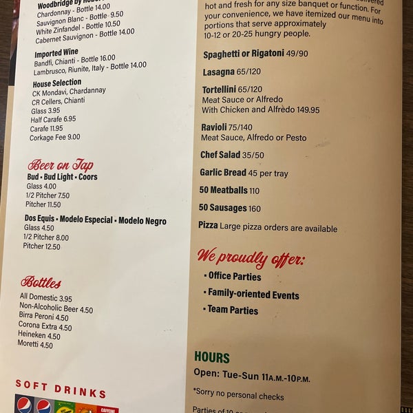 Roma's Pizzeria - Pizzeria